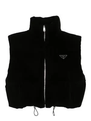 Prada Quilted Gilet - Black