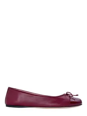 Gucci Logo Ballet Shoes - Red