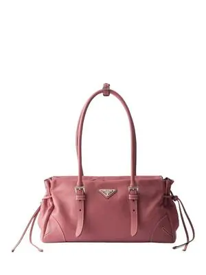 Prada Karin Medium Antiqued Leather Tote Bag - Lotus Powder