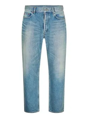 Saint Laurent Straight Leg Jeans - Blue