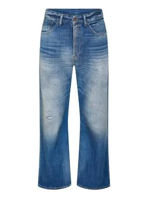Acne Studios Wide Leg Jeans - Blue