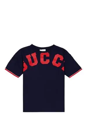 Gucci Logo Crew Neck T-shirt - Black