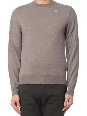 K-WAY K-Way Sébastien Crewneck Pullover Gray