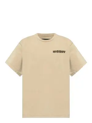 MISBHV Logo Printed Community T-shirt - Beige