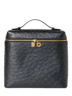 Loro Piana Backpack With Extra Pocket - Black