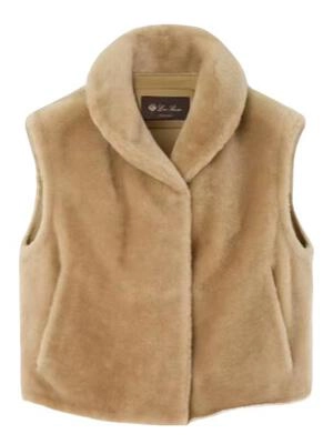 Loro Piana Sleeveless Vest - Pine Nuts