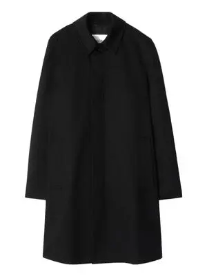 Burberry Mid-length Cashmere Car Coat - Black