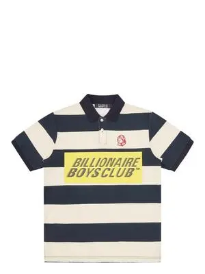 BILLIONAIRE BOYS CLUB Logo Short Sleeve Polo Shirt - Black