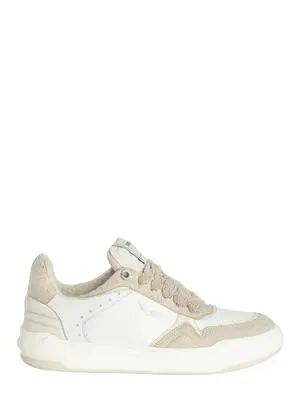 ZADIG&VOLTAIRE Zadig & Voltaire Embossed Wings Lace-Up Sneakers