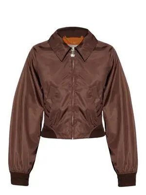 Victoria Beckham Harrington Bomber Jacket - Red
