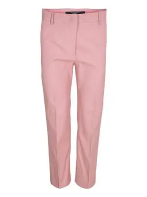 Max Mara Casual Pants With Belt Loops - Pink