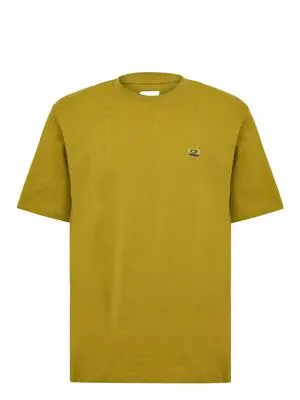 C.P. COMPANY Logo Crew Neck T-shirt - Brown