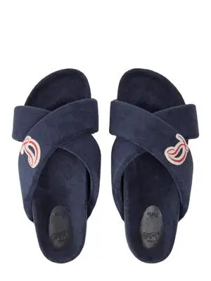CHRISTIAN LOUBOUTIN Flat Sandals - Black