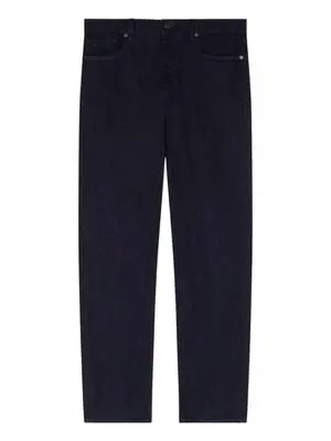 Emporio Armani J76 Straight Fit Jeans - Black