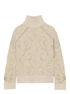MC2 SAINT BARTH Alais High-neck Jumper - Nude