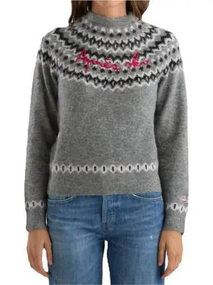 MC2 SAINT BARTH Long Sleeve Sweater - Gray