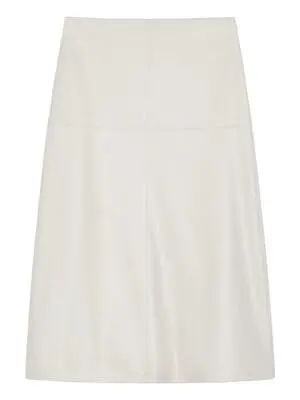 Max Mara Flared Midi Skirt - Beige