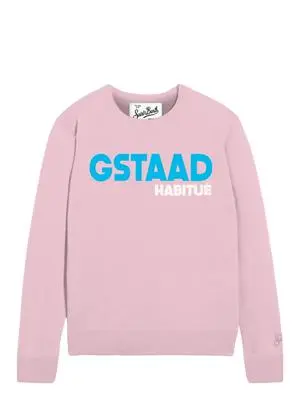 MC2 SAINT BARTH Crew Neck Long Sleeve Pullover - Pink