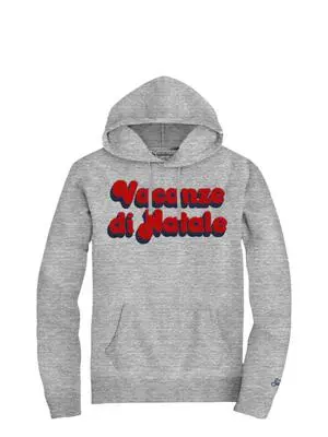 MC2 SAINT BARTH Hooded Sweatshirt With Front Logo - Gray