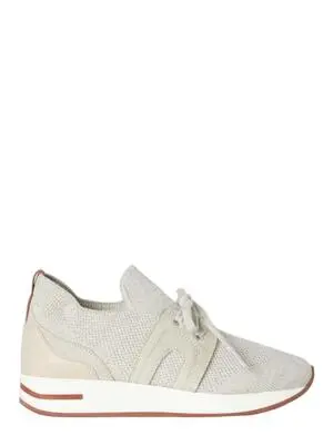 Loro Piana Loro Piana Flexy Walk Low-Cut Wool Sneakers White