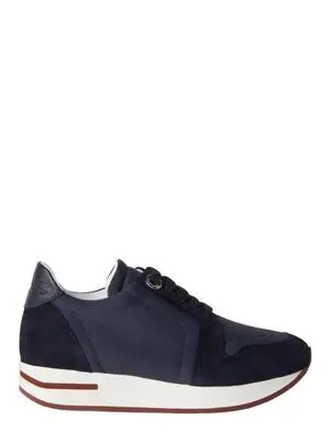 Loro Piana My Wind Flat Casual Sneakers - Black