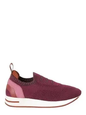 Loro Piana 360 Lp Sheep Hair Slip-on Sneakers - Red