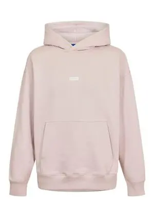 Hugo Boss Relaxed Fit Hooded Sweatshirt - Nude