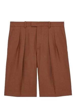 SAINT LAURENT Saint Laurent Bermuda Shorts In Cashmere