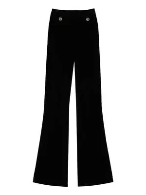 TWINSET Twinset Oval T Knit Flared Trousers