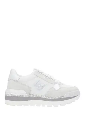 Liu Jo 45mm Chunky Lace-up Sneakers - White
