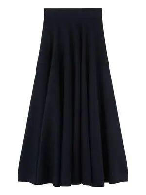 LORO PIANA Loro Piana High-Waisted Flared Skirt