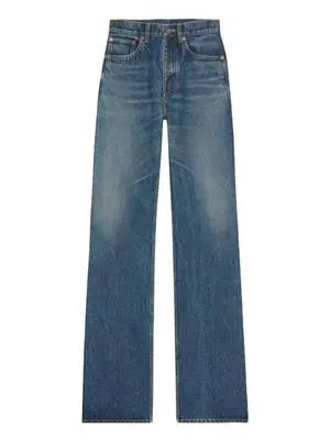 SAINT LAURENT Saint Laurent Belt Loop Denim Trousers