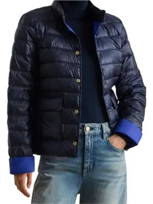 Ralph Lauren Stand-up Collar Down Jacket - Black