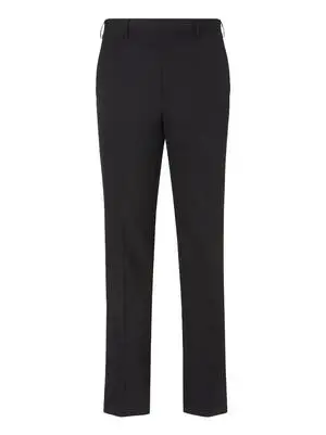 Fendi Wool Trousers - Black
