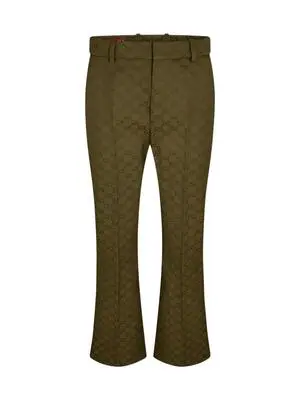 Gucci All-over Logo Track Pants - Green