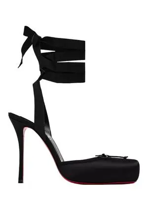 CHRISTIAN LOUBOUTIN Cassia Lace-up Pumps - Black