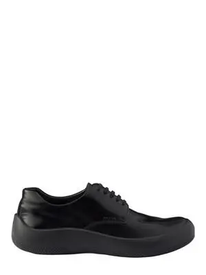 PRADA Prada Lace-Up Sneakers With Embossed Logo