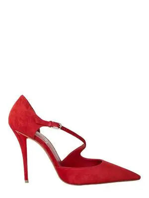 CHRISTIAN LOUBOUTIN Stiletto Court Shoes - Red