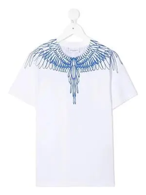 MARCELO BURLON COUNTY OF MILAN Teen Wings Print T-shirt - White
