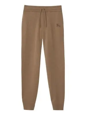 Burberry Wool Blend Track Pants - Camel