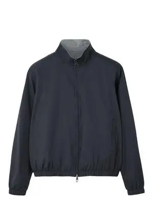 Loro Piana Windmate Reversible Bomber Jacket - Black