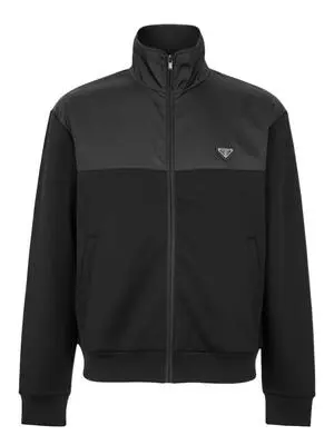 Prada Logo Zip Jacket - Black
