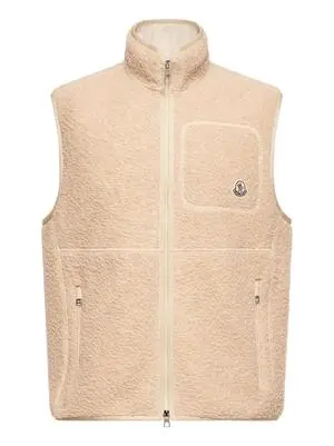 MONCLER Moncler Logo Patch Knit Gilet
