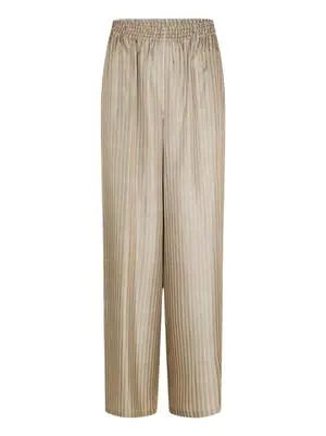 MAX MARA Max Mara Wide Leg Striped Pants