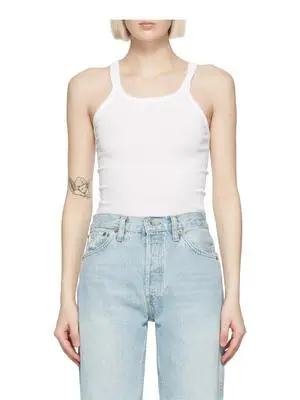 RE/DONE Re/Done Ribbed Tank Top