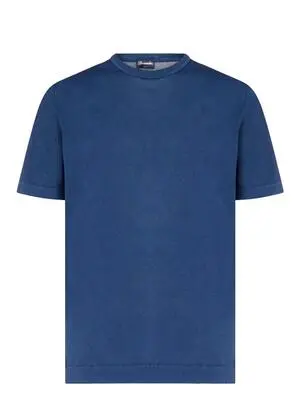 DRUMOHR Solid-color T-shirt - Blue