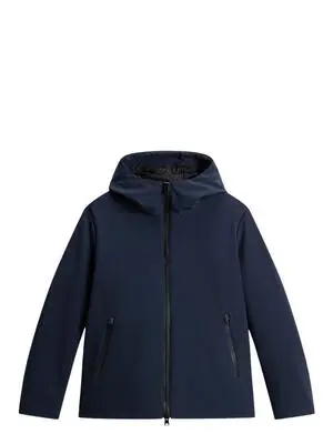 Woolrich Hooded Cotton Jacket - Black
