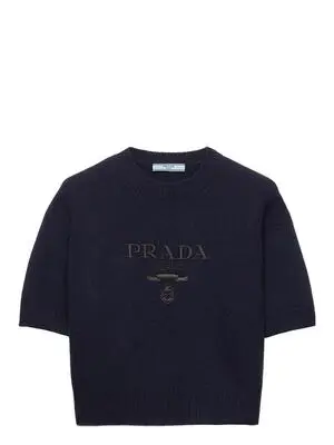 PRADA Prada Wool And Cashmere Crew-Neck Sweater