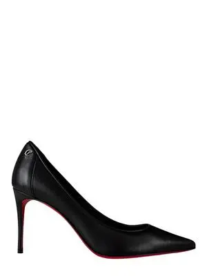 CHRISTIAN LOUBOUTIN Sporty Kate Leather Pumps - Black