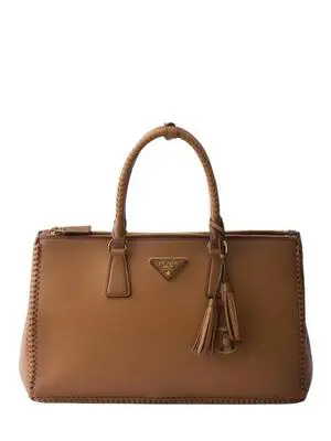 Prada Galleria Large Leather Bag - Caramel
